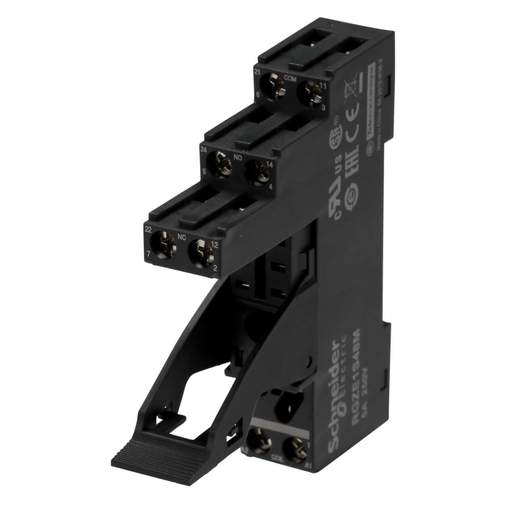 Schneider Harmony Relay 5A Relay Socket Base with Screw Connector ...