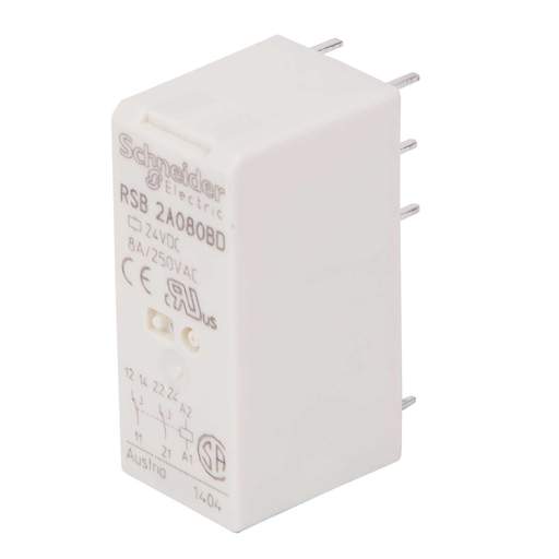 Schneider Harmony Relay 8 Pin 8A 24V DC Interface Plug In Relay ...