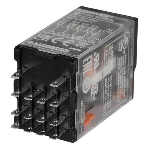 Schneider Harmony Relay 14 Pin 24V AC 6A Miniature Plug In Relay ...