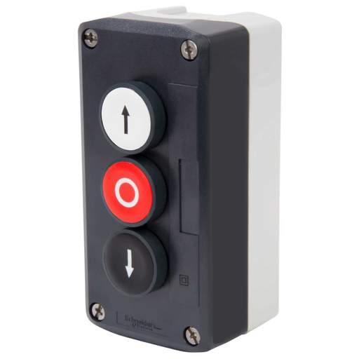 Schneider Harmony 3 Way Up / Stop / Down Pushbutton Station IP66 ...