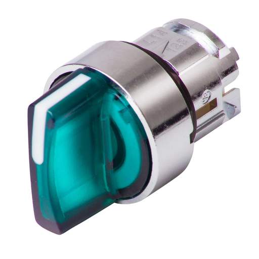 Schneider Harmony 3 Position Stay Put Illuminated Selector Switch Head ...