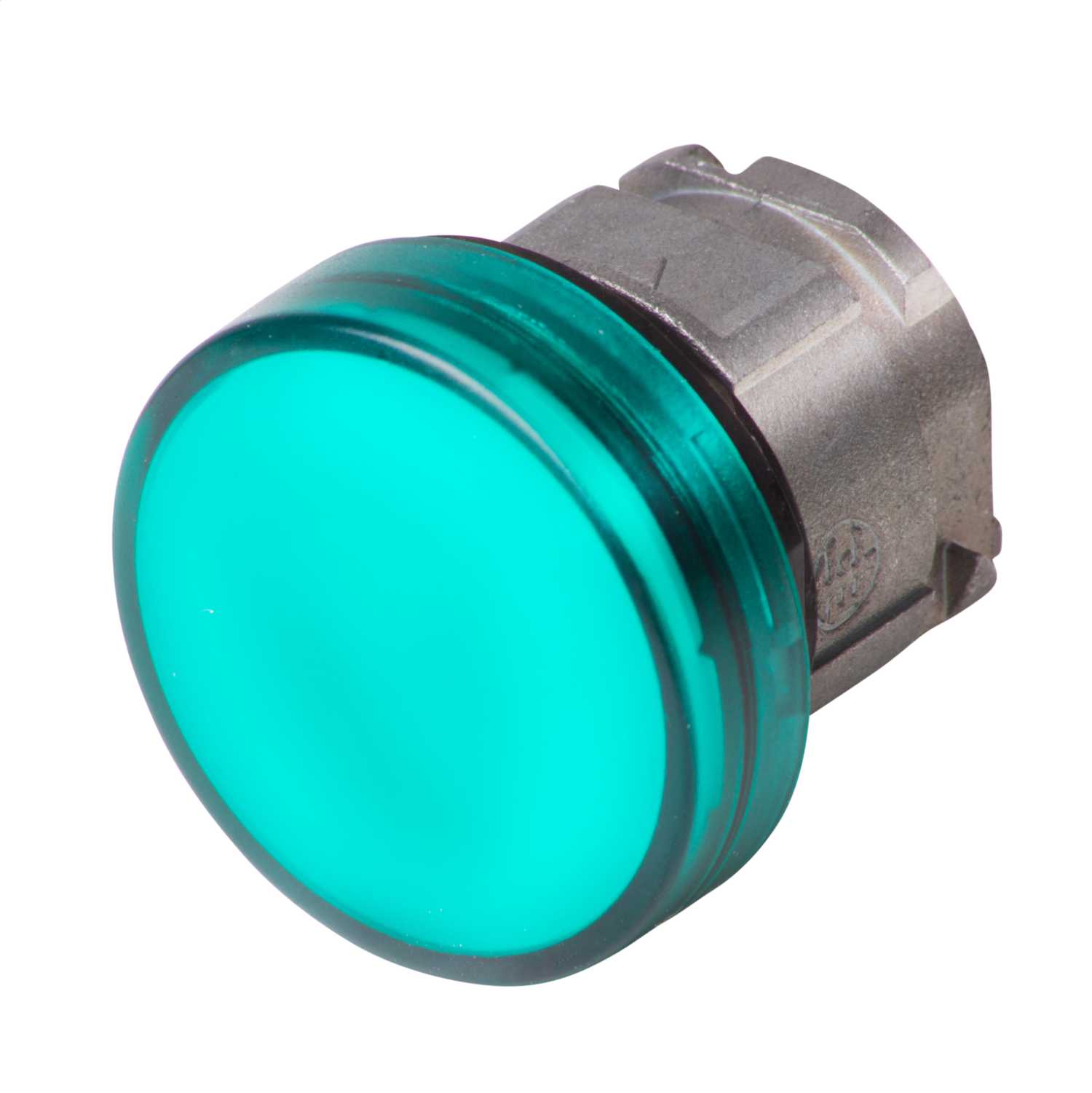 Schneider Telemecanique Pilot Light Head Plain Green Lens for Integral ...