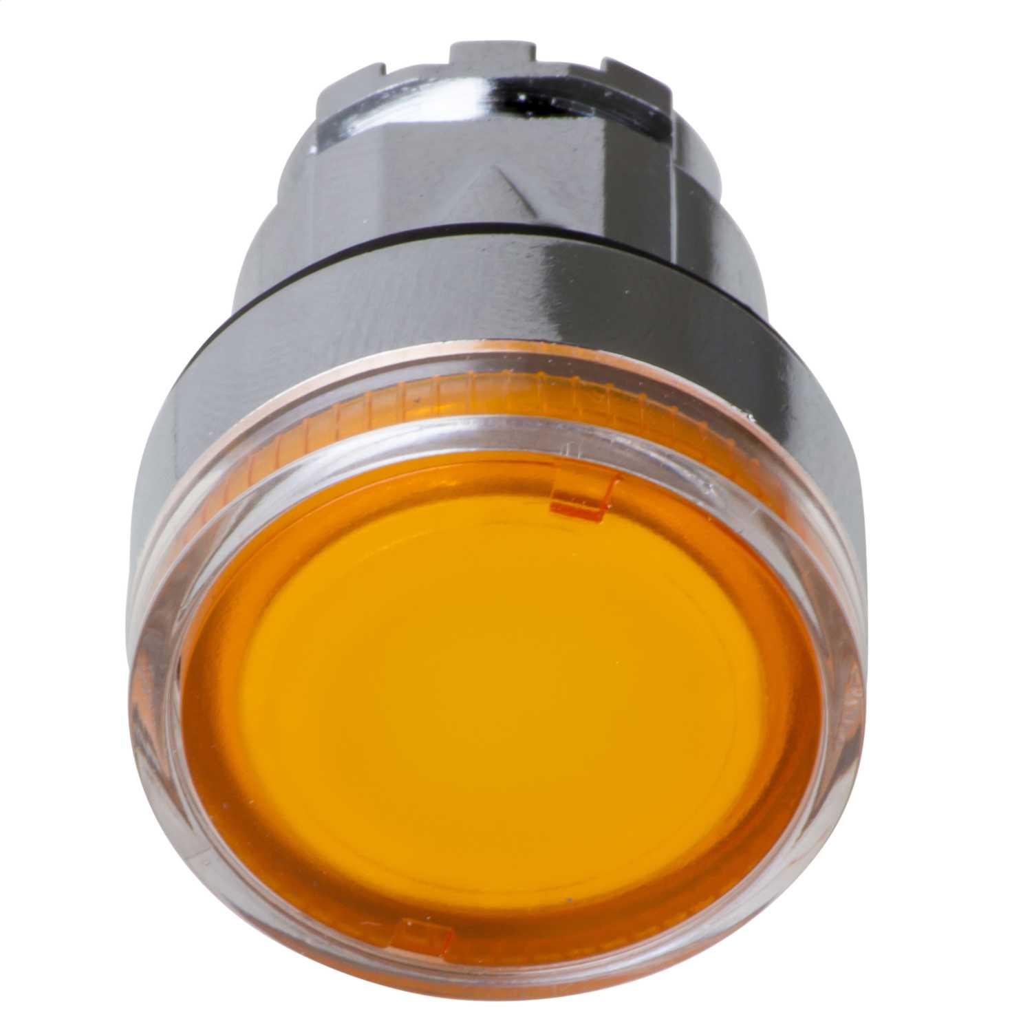 Schneider Telemecanique Flush Illuminated Pushbutton Orange Spring ...