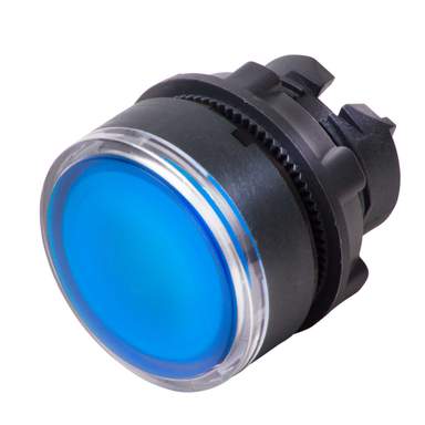 Schneider Harmony Flush Illuminated Pushbutton Head for Integral LED ...