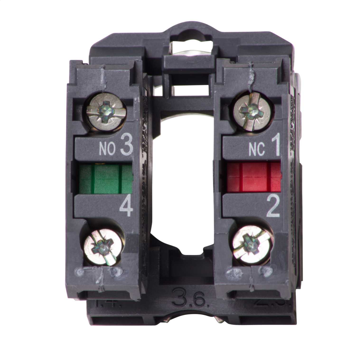 Schneider Telemecanique Single Contact Block with Body Fixing Collar 1 ...