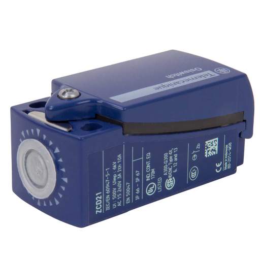 Telemecanique Sensor 10A 230V Limit Switch with 1 NC + 1 NO Contacts ...