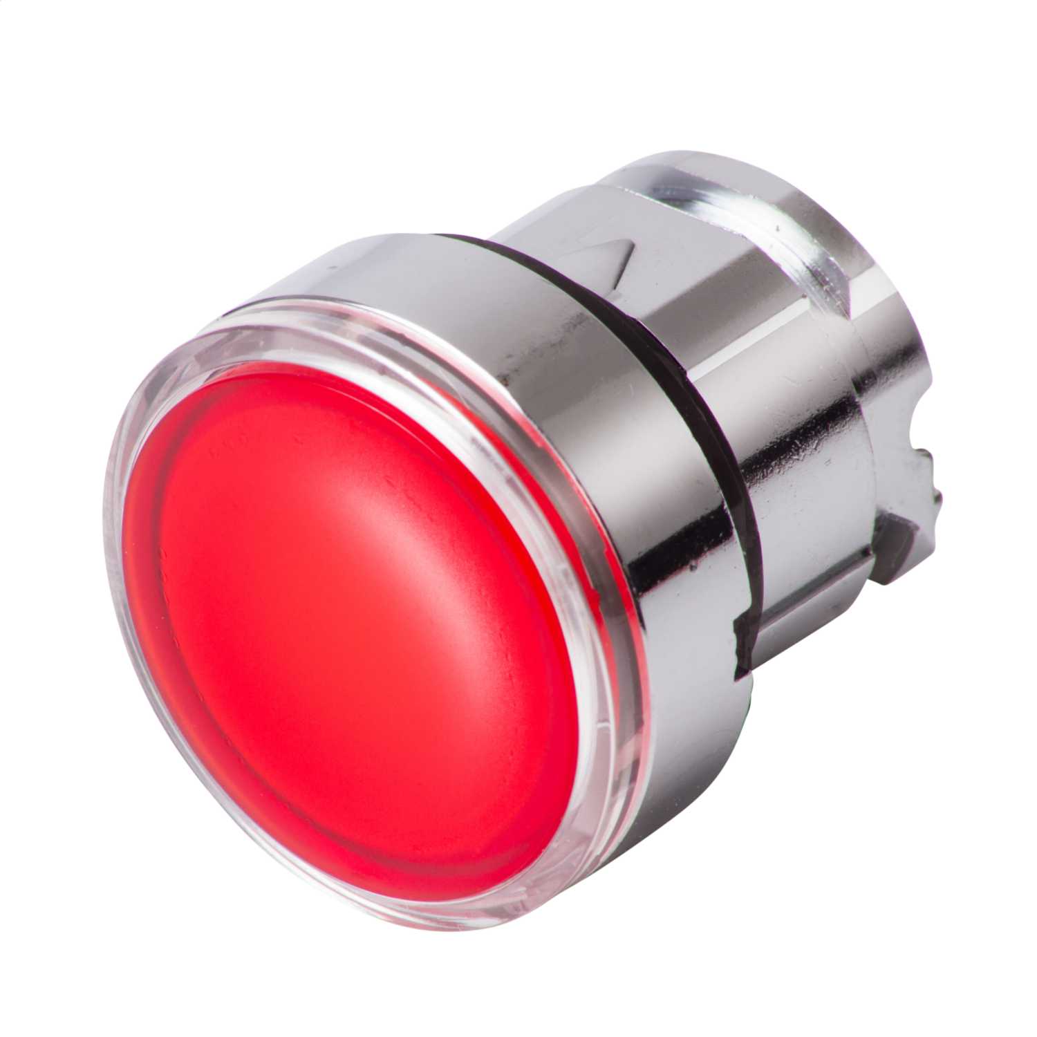 Schneider Telemecanique Unmarked Round Ø22mm Pushbutton Head Red for ...