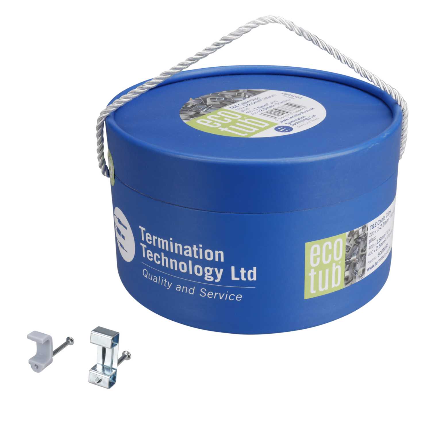 Termination Technology Trade Tub Mixed Metal and Plastic Twin and Earth ...