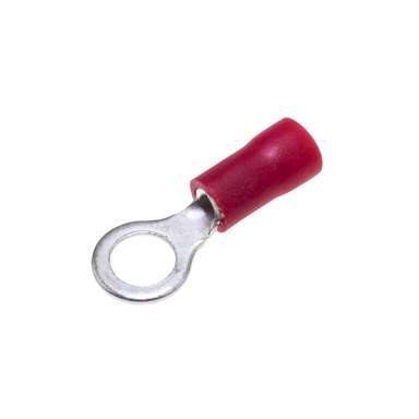 Termination Technology 5mm Red Ring Crimp Lugs for 1.5mm Cables (Pack ...