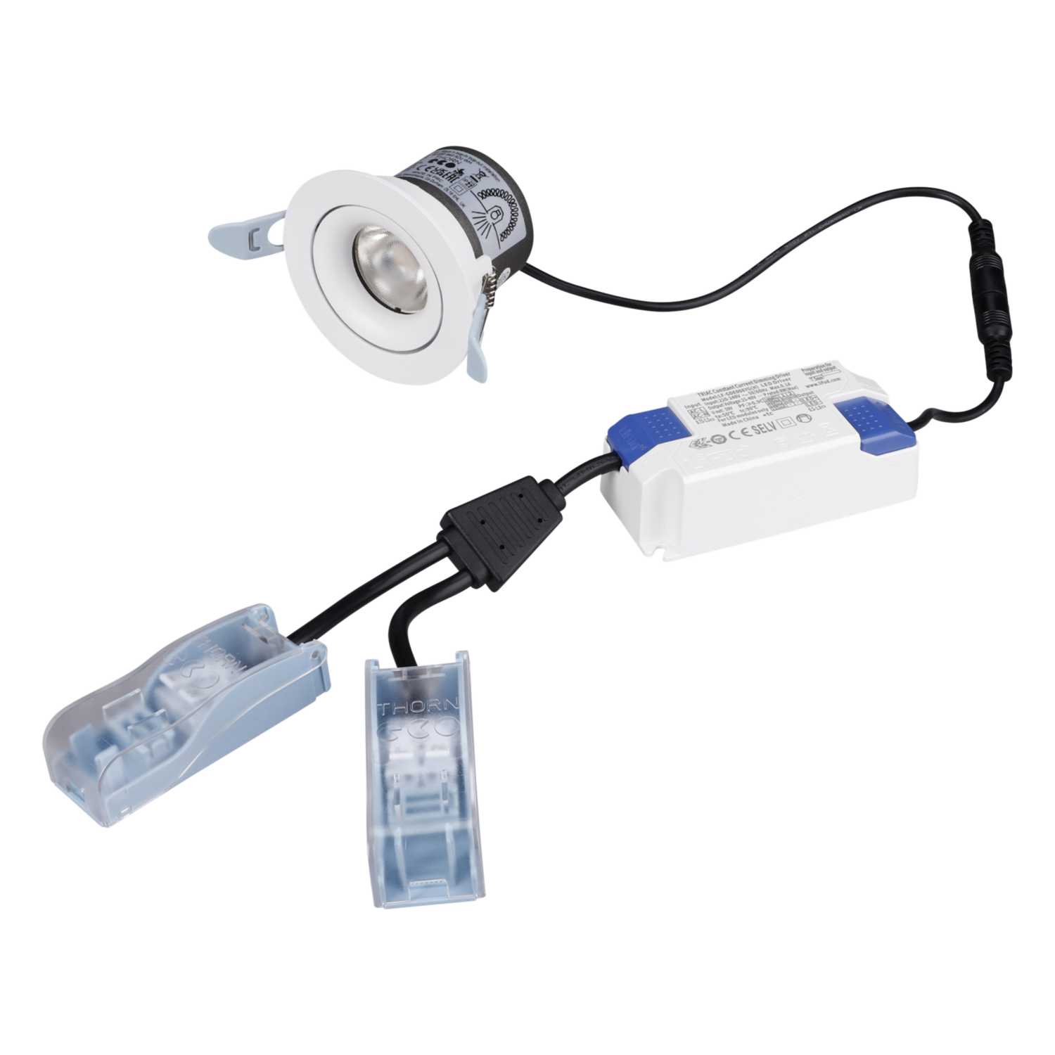 Thorn LILY 9W LED Adjustable Dimmable Downlight White 4000K (96632291 ...