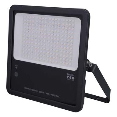 Thorn LEO Flex 120W LED Floodlight Black with Photocell 3000K (96635302 ...