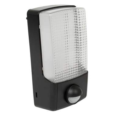 Timeguard 6.5W LED Bulkhead with PIR Black (LED88PIRN) | CEF