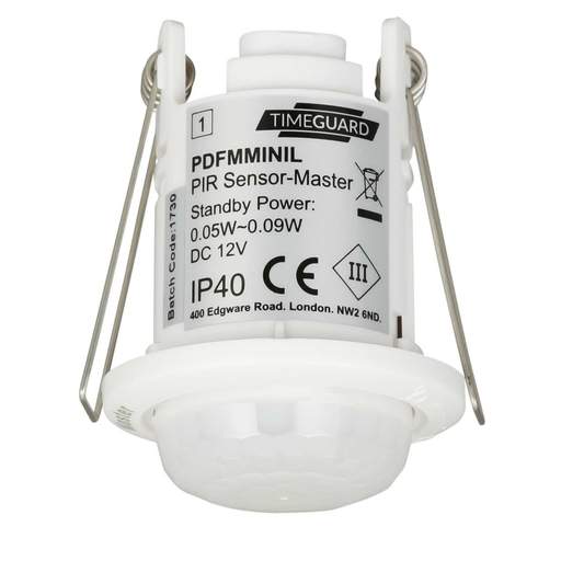 Timeguard Flush Ceiling Mounted Linkable PIR Sensor Slave (PDFMMINILS ...