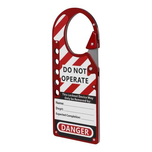 TIS Aluminium Combined Lock Off Hasp and Tag (TIS ALH) | CEF