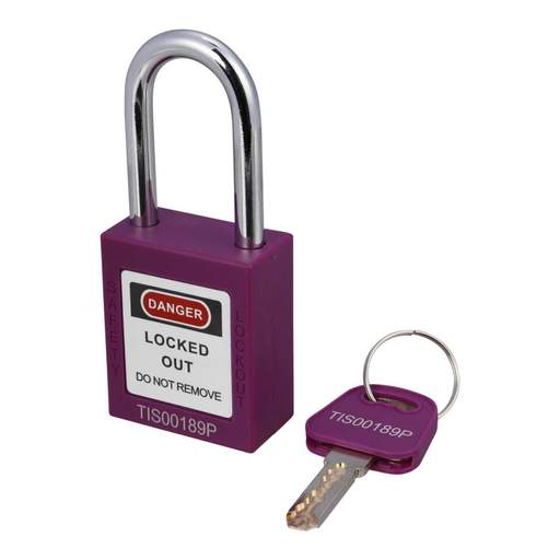 TIS Purple Safety Padlock (TIS LP1) | CEF