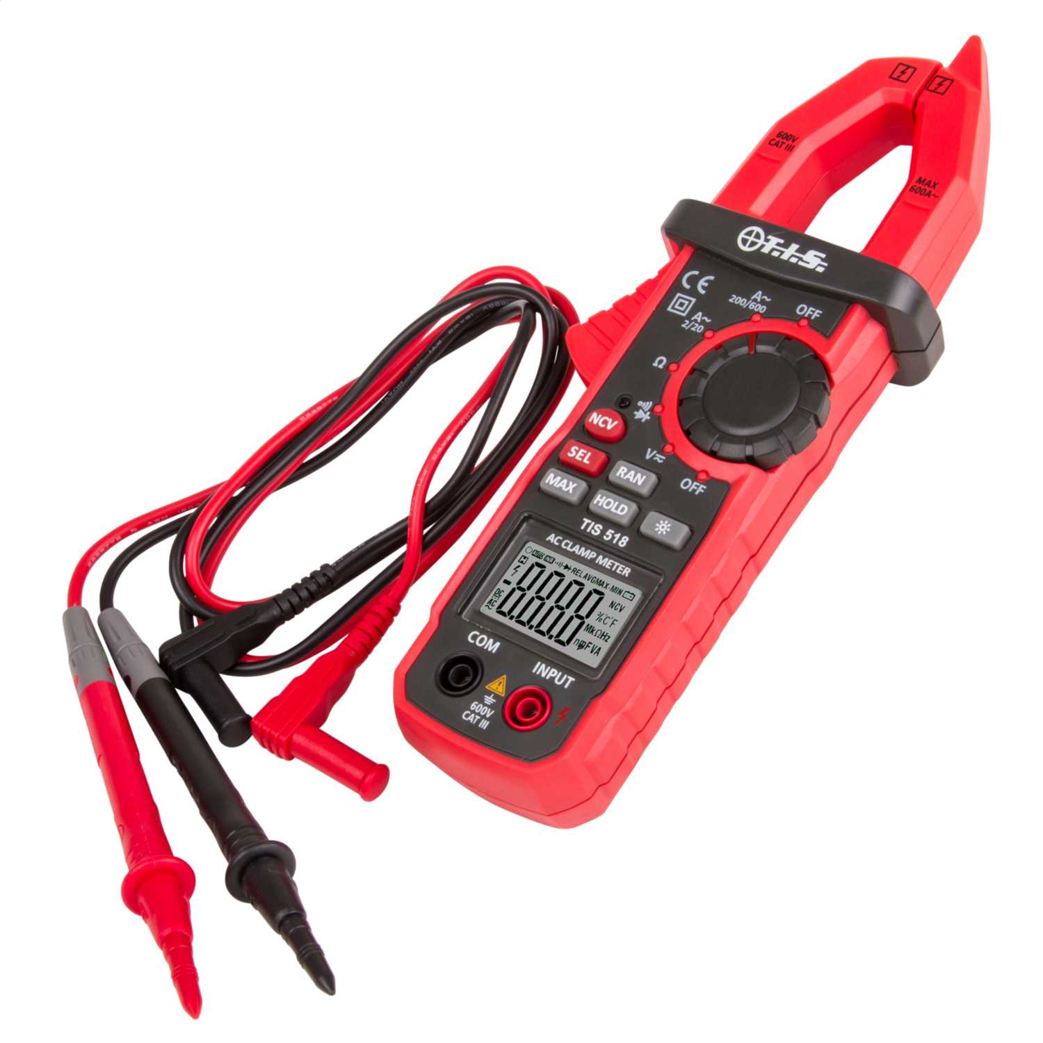 TIS 518 600A Digital Clamp Meter (TIS518) | CEF