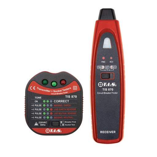 TIS Digital Fuse Finder and Socket Tester with NCV (TIS 870) | CEF