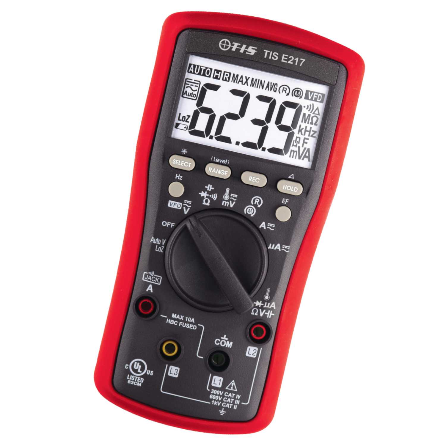 TIS E217 True RMS Auto Ranging Digital Multimeter (TISE217) | CEF