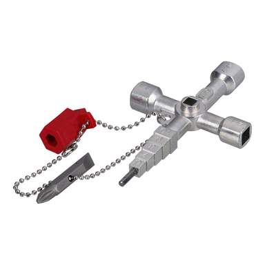 Knipex 10 Way Profi-Key Control Cabinet Key (KPX001104) | CEF