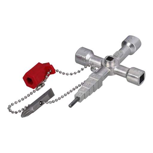 Knipex 10 Way Profi-Key Control Cabinet Key (KPX001104) | CEF