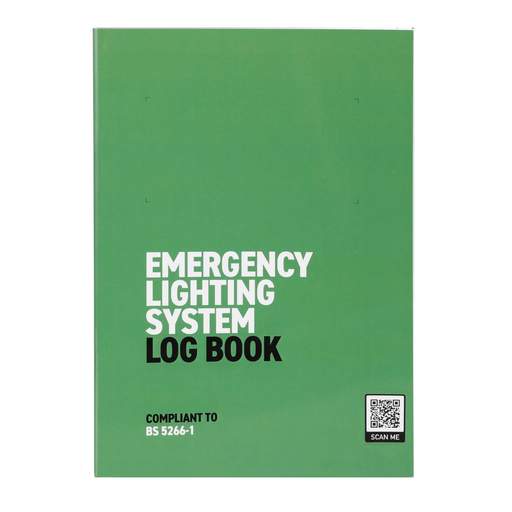 Trade-Docs BS 5266 Emergency Lighting Log Book A4 (FD-LG-EL-ND) | CEF