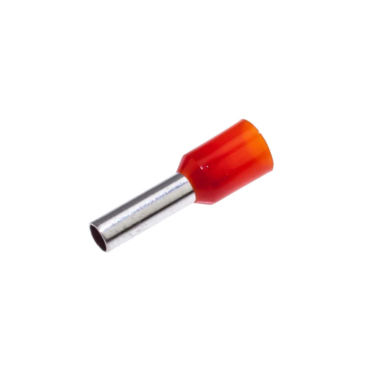 Unicrimp 4mm Bootlace Ferrules Orange (Pack of 100) (QBFR4) | CEF
