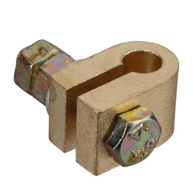 Unicrimp ⅜" (9.5mm) Rod to Split Earth Rod Clamp (QEP38CL) | CEF