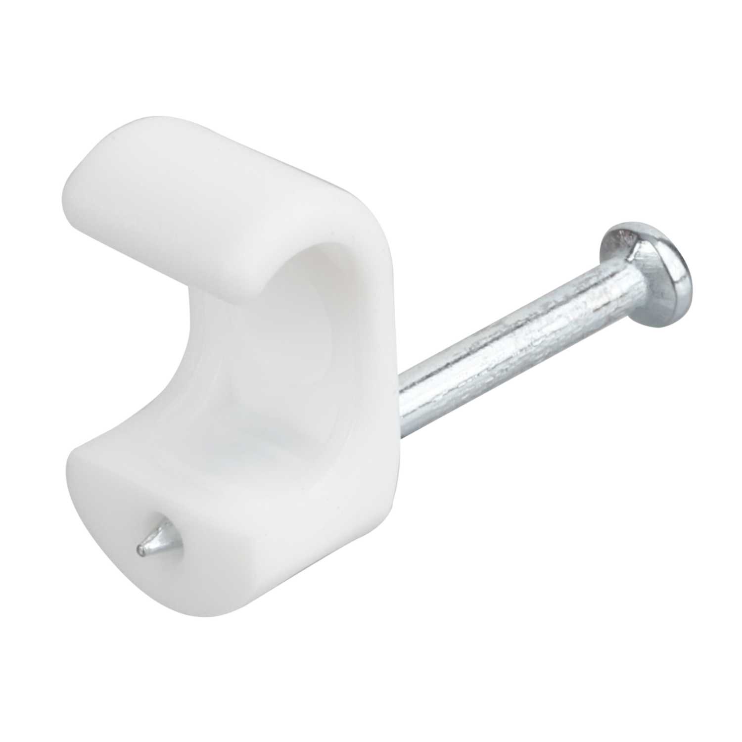 Unicrimp 2.5mm Twin and Earth Flat Cable Clips White (Pack of 100 ...