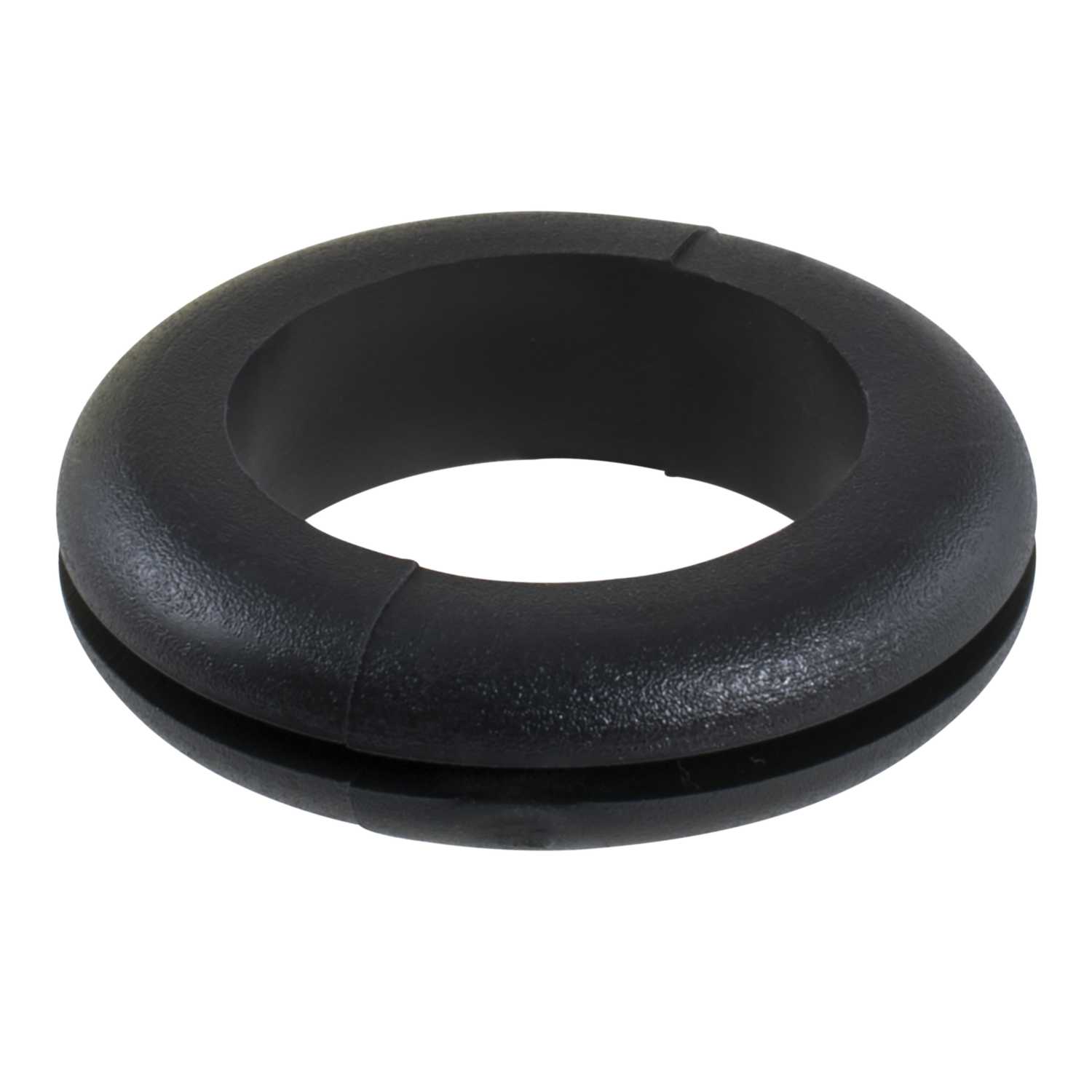Unicrimp 25mm PVC Open Grommets Black (Pack of 100) (QGROM25OPEN) | CEF