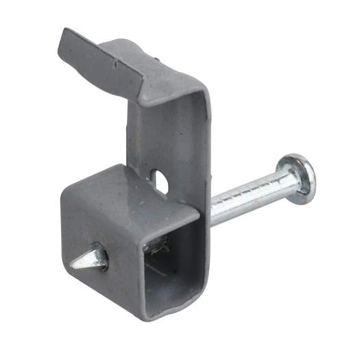 Unicrimp 1.0 - 2.5mm LSF Twin and Earth Metal Fire Cable Clip Grey ...