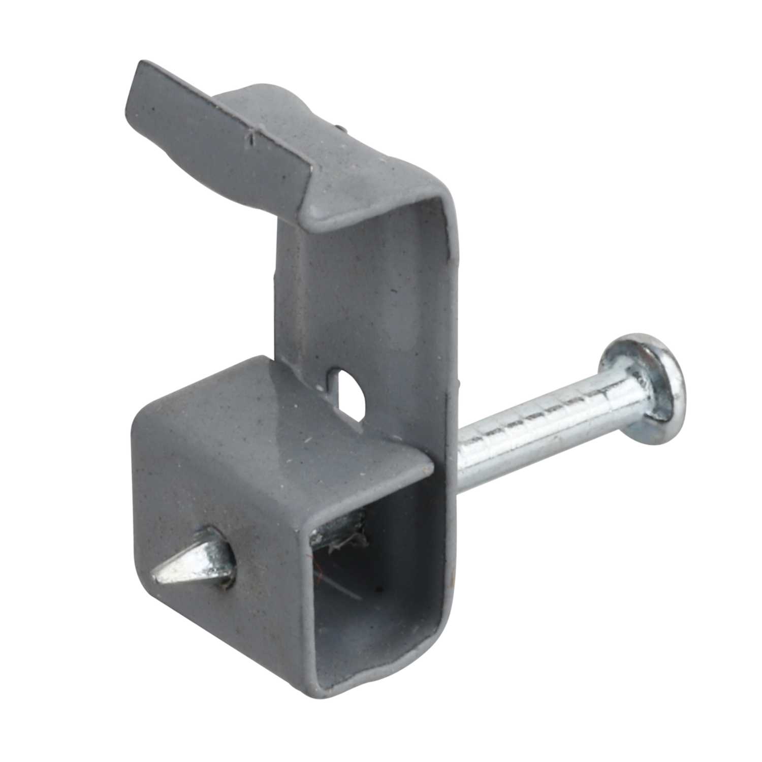 Unicrimp 1.0 - 2.5mm LSF Twin and Earth Metal Fire Cable Clip Grey ...