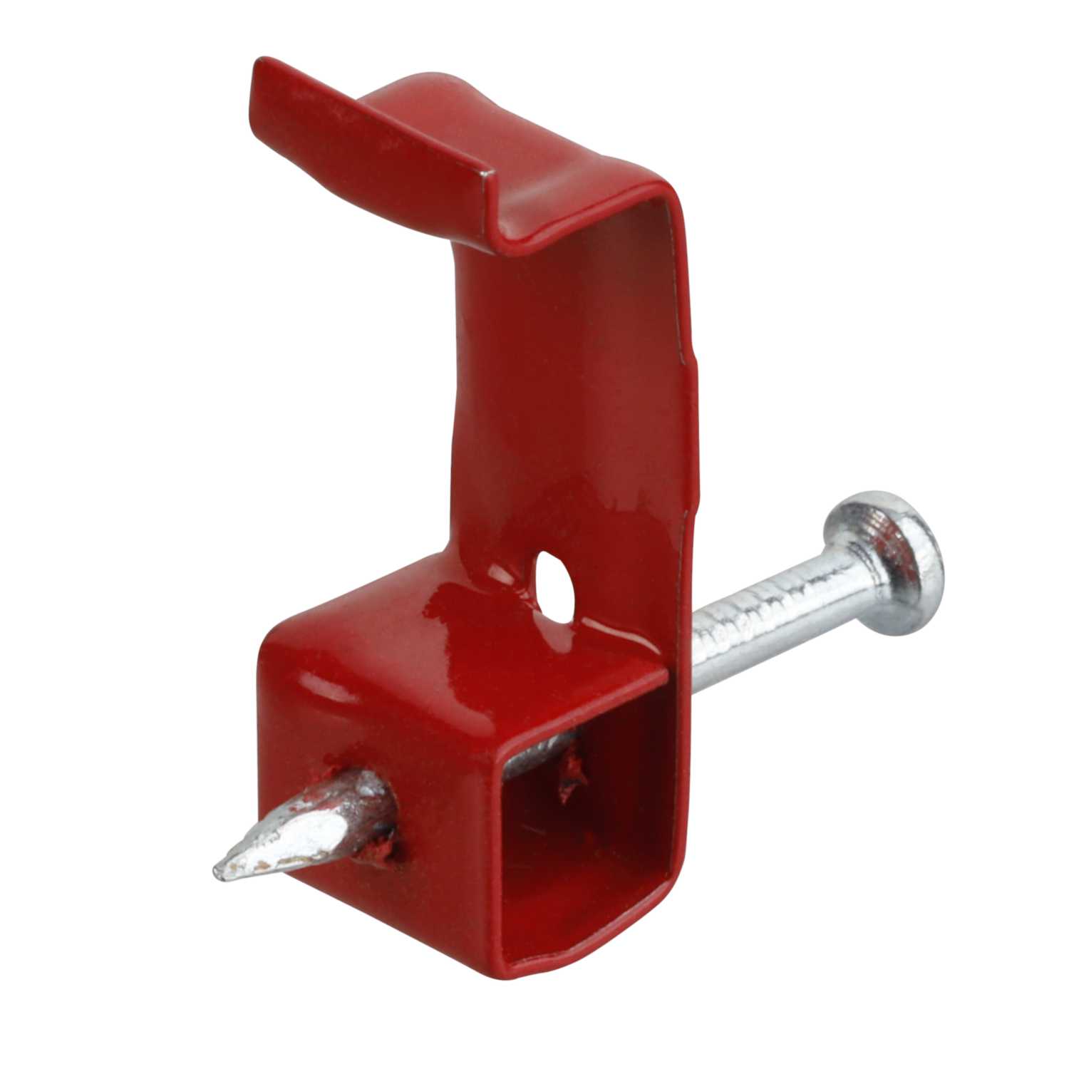 Unicrimp 4 - 6mm LSF Twin and Earth Metal Fire Cable Clip Red (Pack of ...