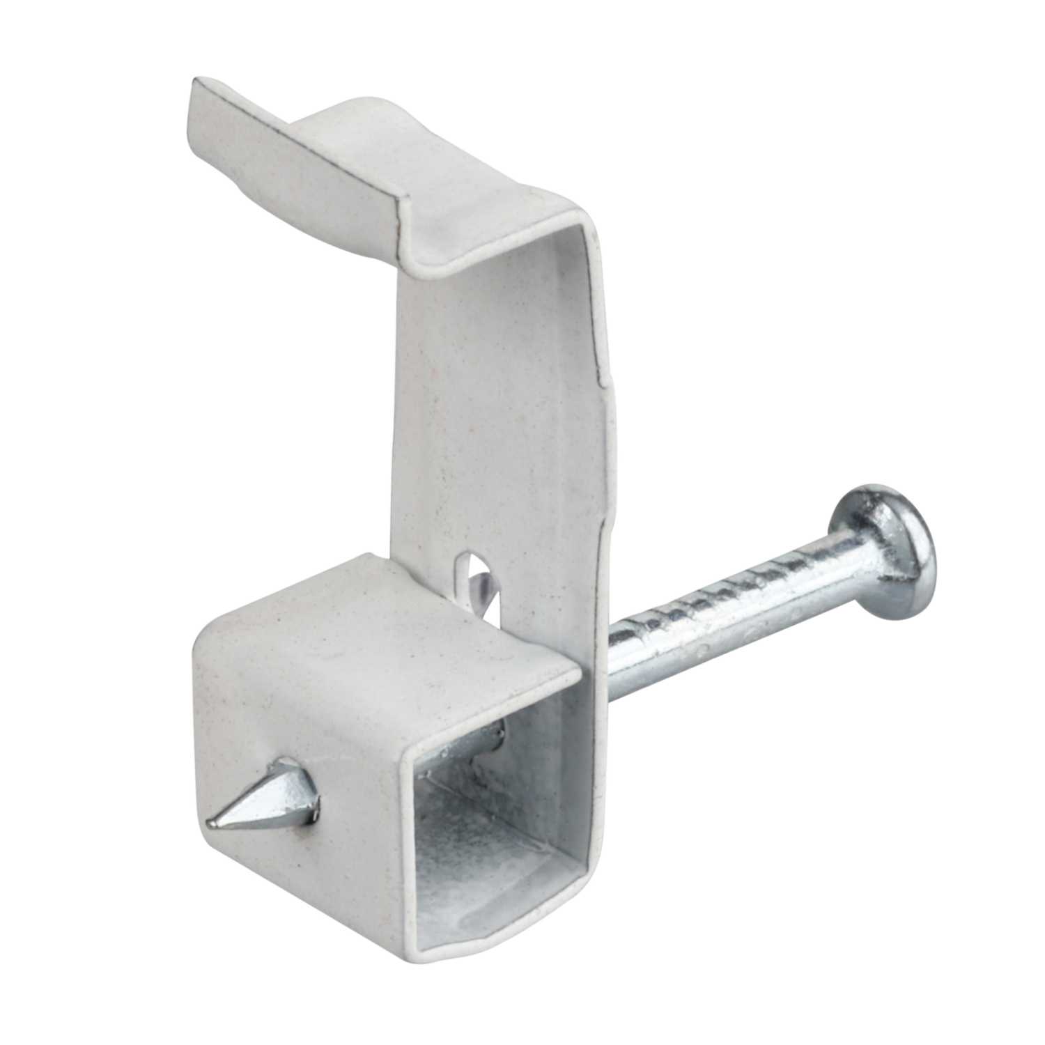 Unicrimp 4 - 6mm LSF Twin and Earth Metal Fire Cable Clip White (Pack ...