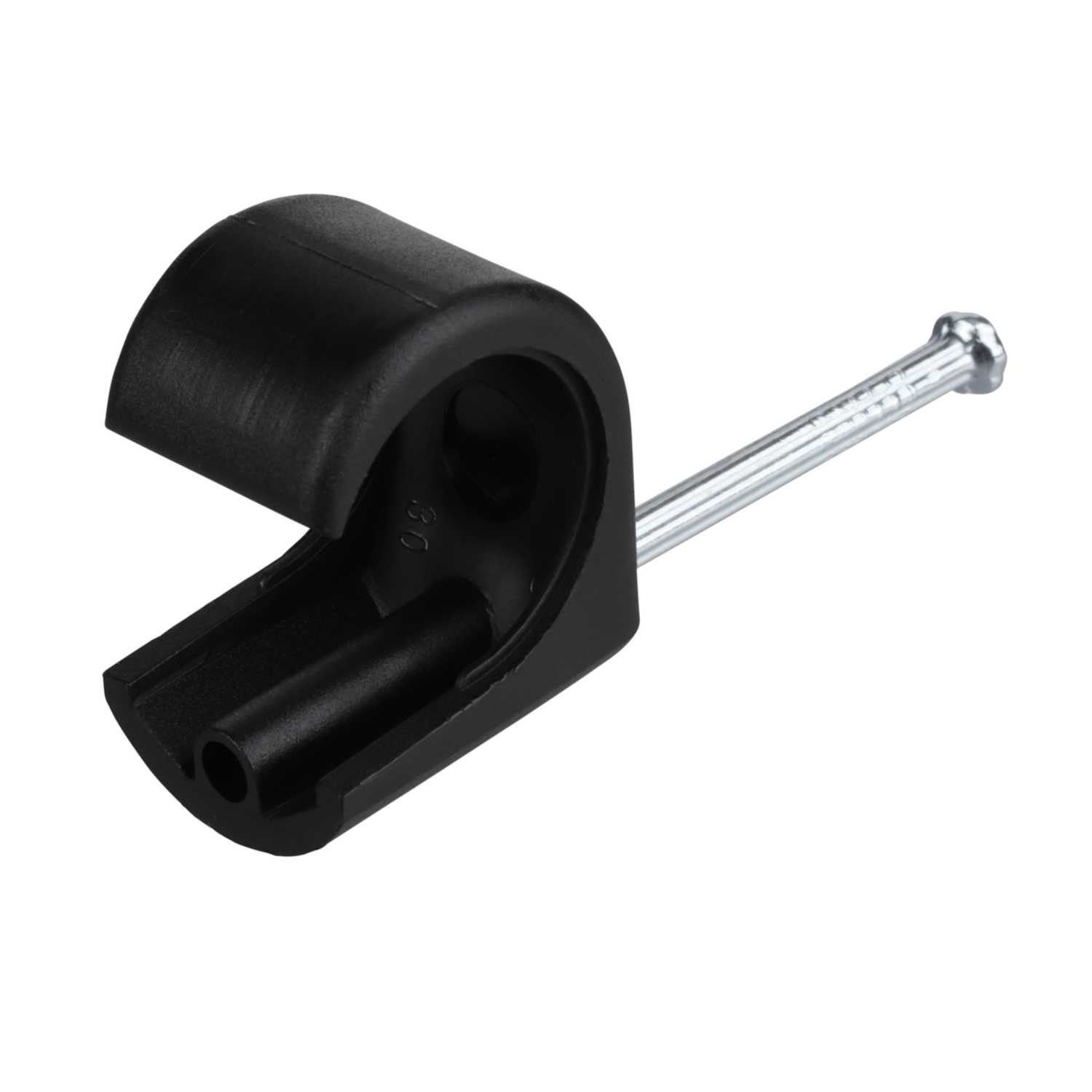 Unicrimp 18 - 22mm Round Clips Black (Pack of 50) (QRC15) | CEF