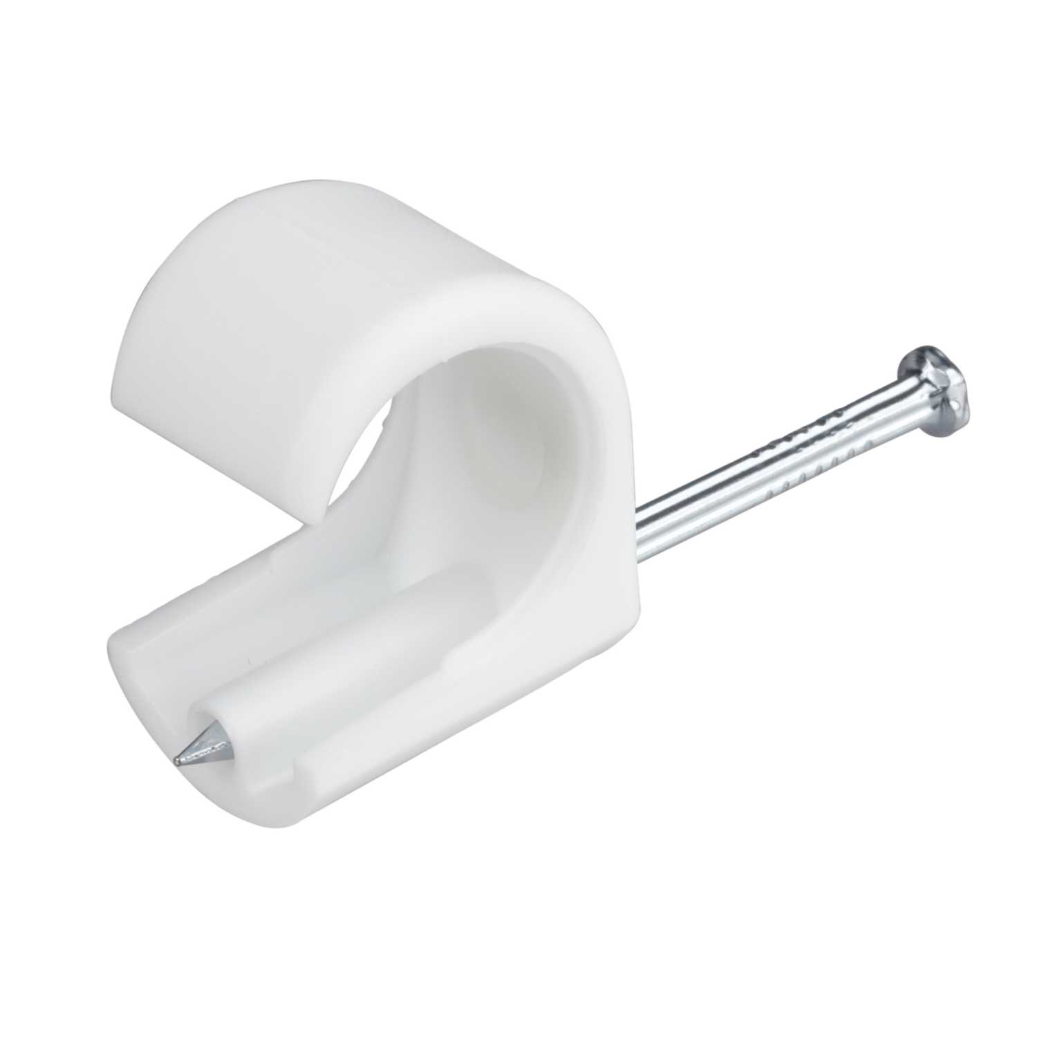 Unicrimp 18 - 22mm Round Clips White (Pack of 50) (QRC16) | CEF