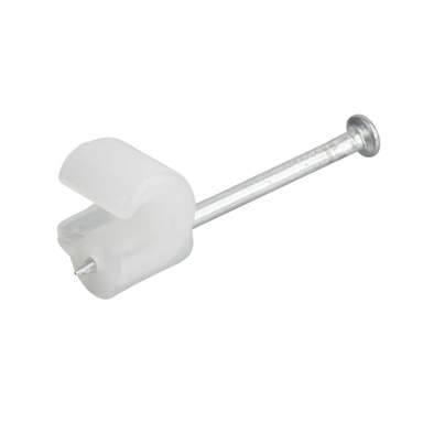 Unicrimp 3 - 5mm Round Clips Clear (Pack of 100) (QRC2) | CEF