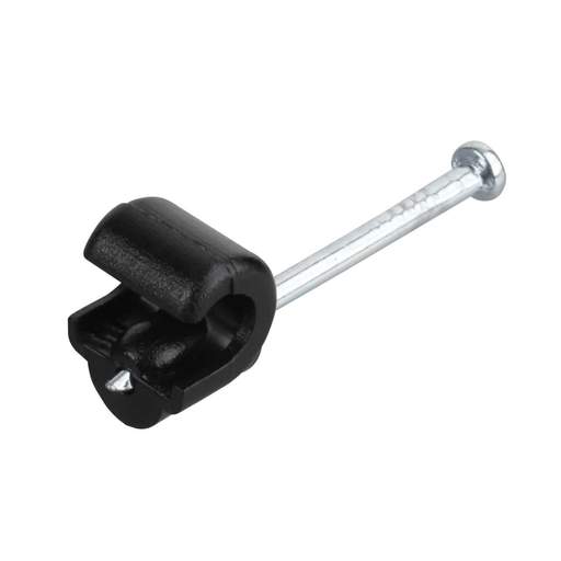 Unicrimp 3 - 5mm Round Clips Black (Pack of 100) (QRC2B) | CEF