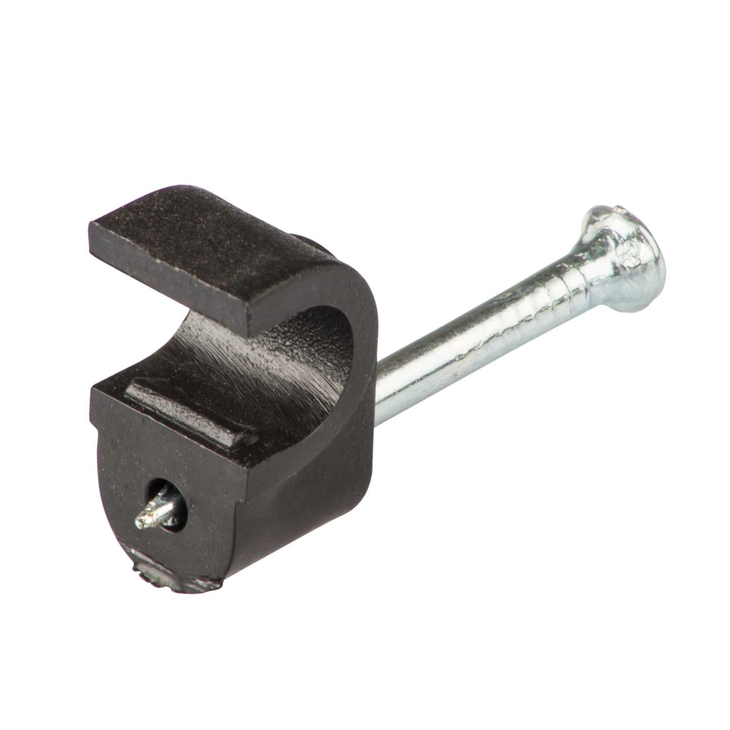 Unicrimp 5 - 7mm Round Clips Black (Pack of 100) (QRC4) | CEF