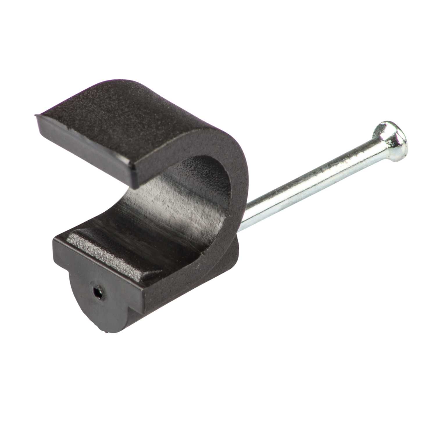 Unicrimp 7 - 10mm Round Clips Black (Pack of 100) (QRC7) | CEF