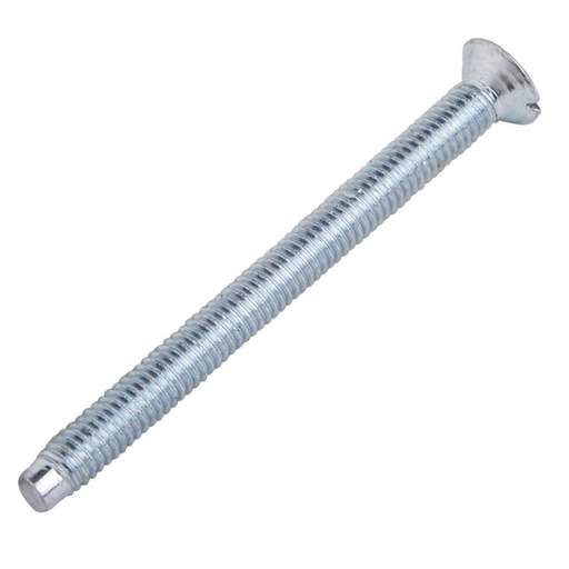 Unicrimp M3.5 x 50mm Steel Machine Screws BZP (Pack of 100) (QRCSM35X50 ...