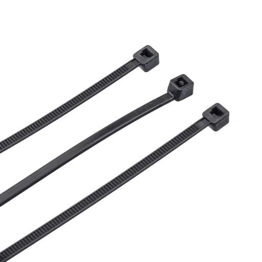Unicrimp 100mm x 2.5mm Cable Ties Black (Pack of 100) (QTB100M) | CEF