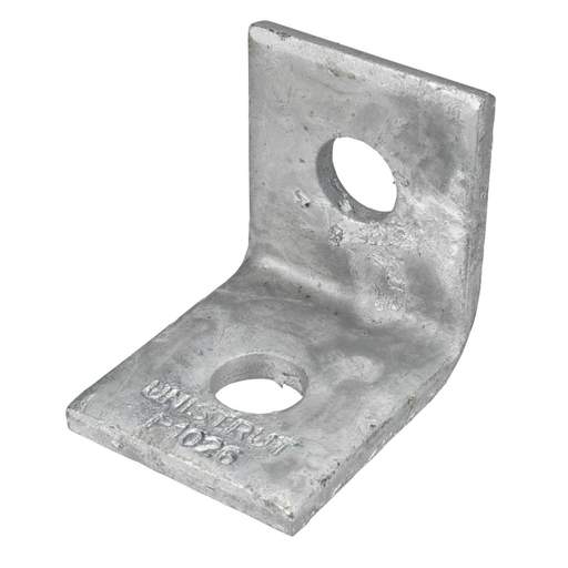Atkore Unistrut 2 Hole Angle Bracket 47mm x 50mm for Strut (Sold in 1's ...