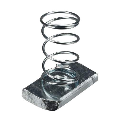 Atkore Unistrut M8 Long Spring Channel Nut BZP (Sold in 1's) (PNL08ZP ...