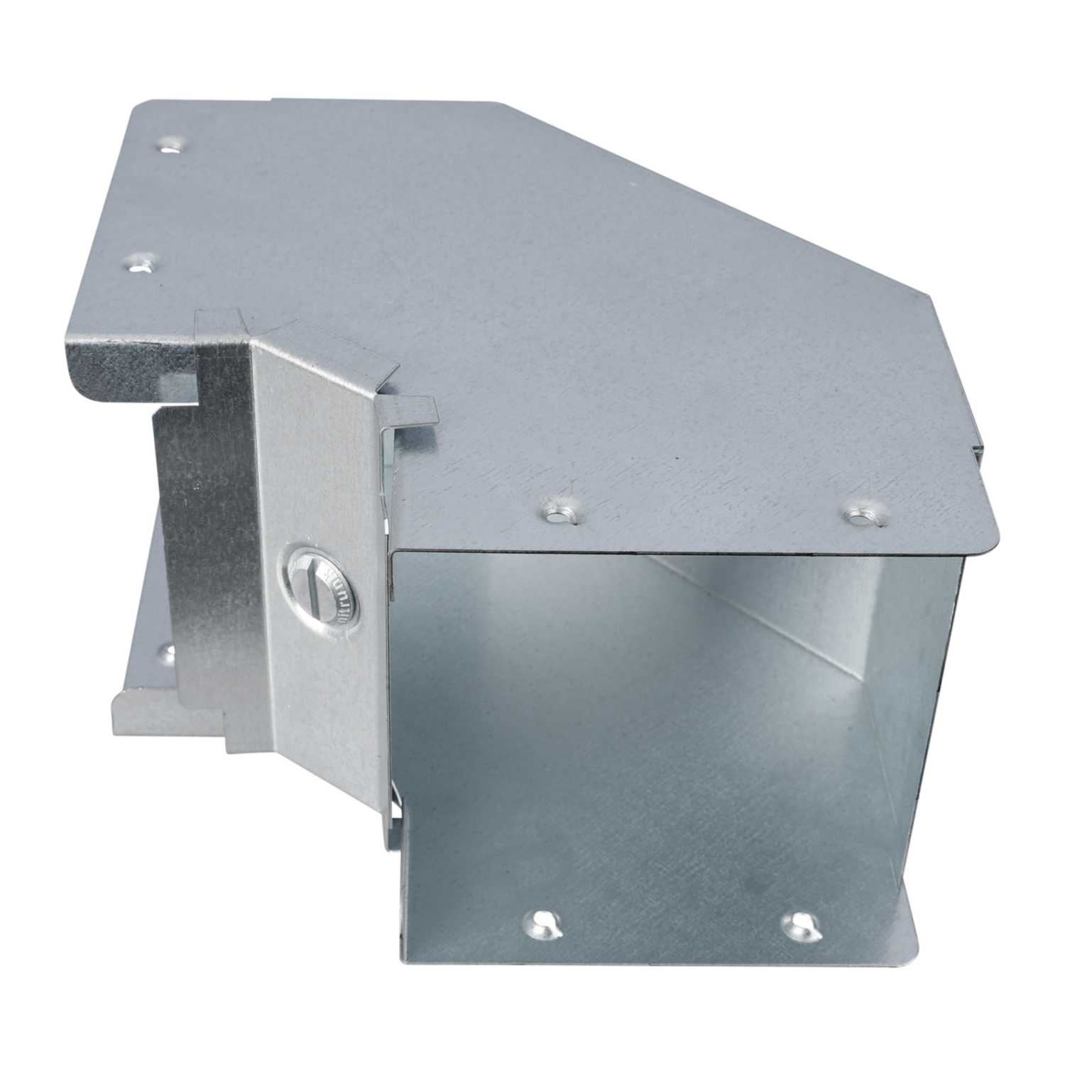 Unitrunk IP4X 100mm x 100mm 90° Inside Lid Bend for Trunking (Sold in 1 ...