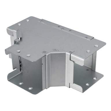 Unitrunk IP4X 75mm x 75mm Gusset Tee Inside Lid For Steel Trunking ...