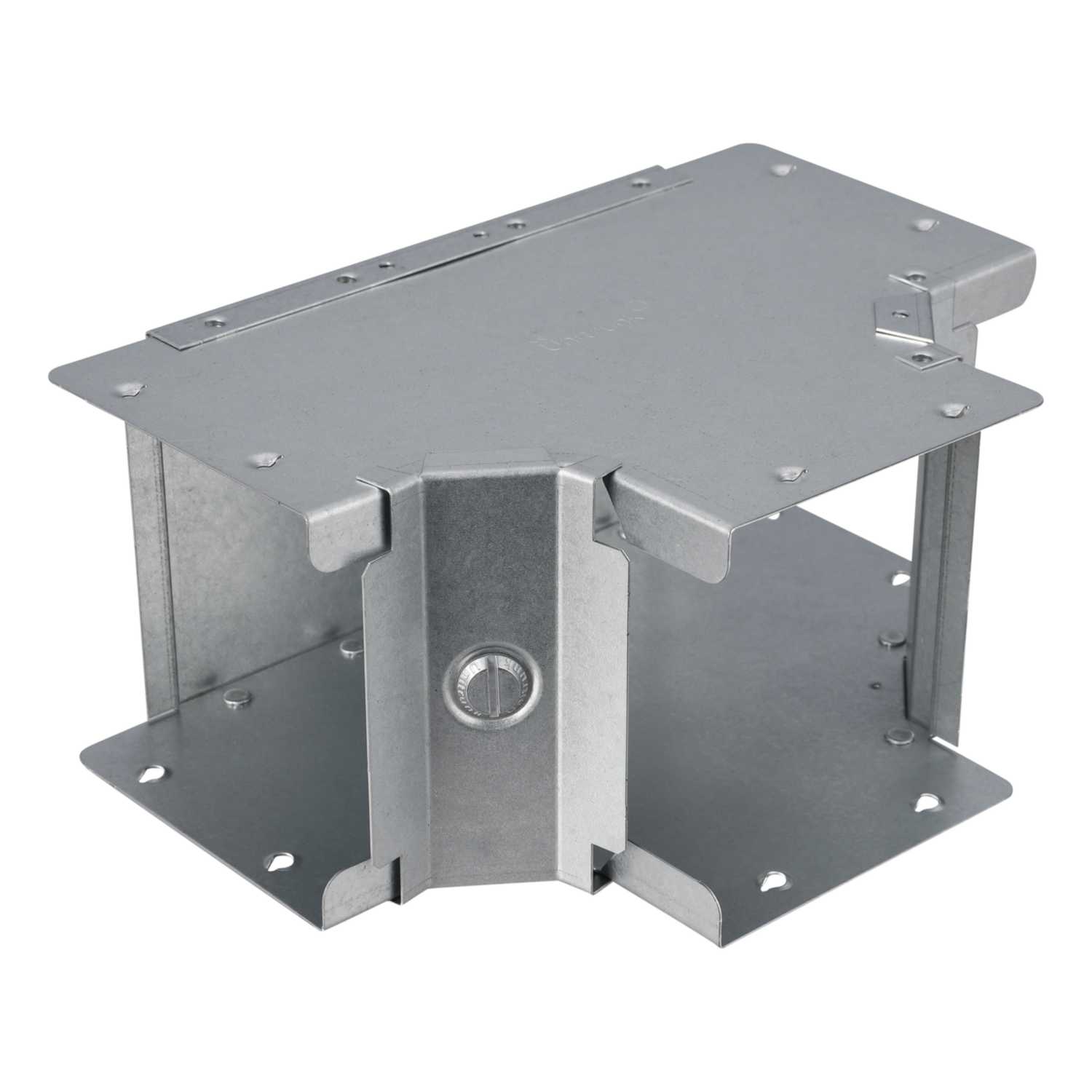 Unitrunk IP4X 100mm x 100mm Gusset Tee Inside Lid For Steel Trunking (Sold in 1's) (GIT44) | CEF