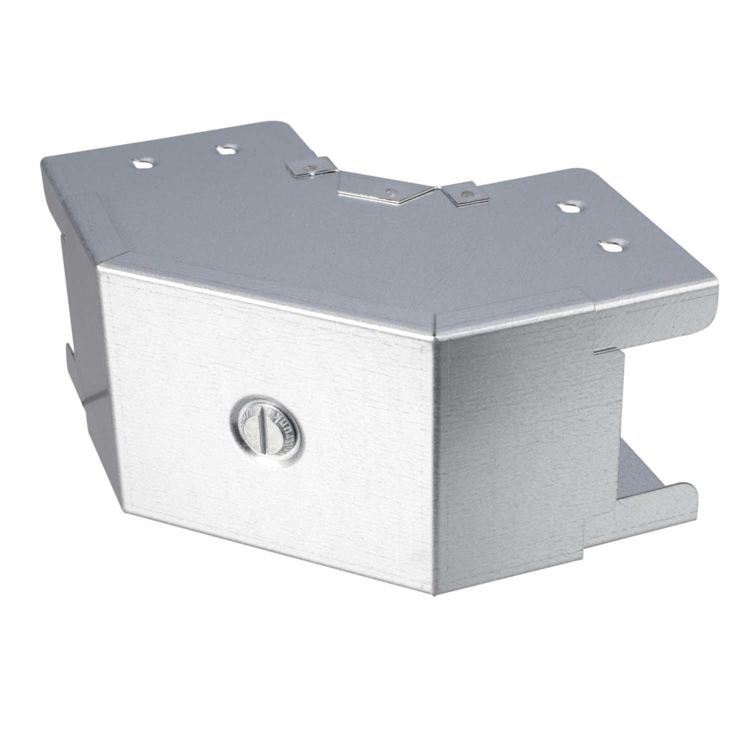 Unitrunk IP4X 75mm x 75mm 90° Outside Lid Bend For Trunking (Sold in 1 ...