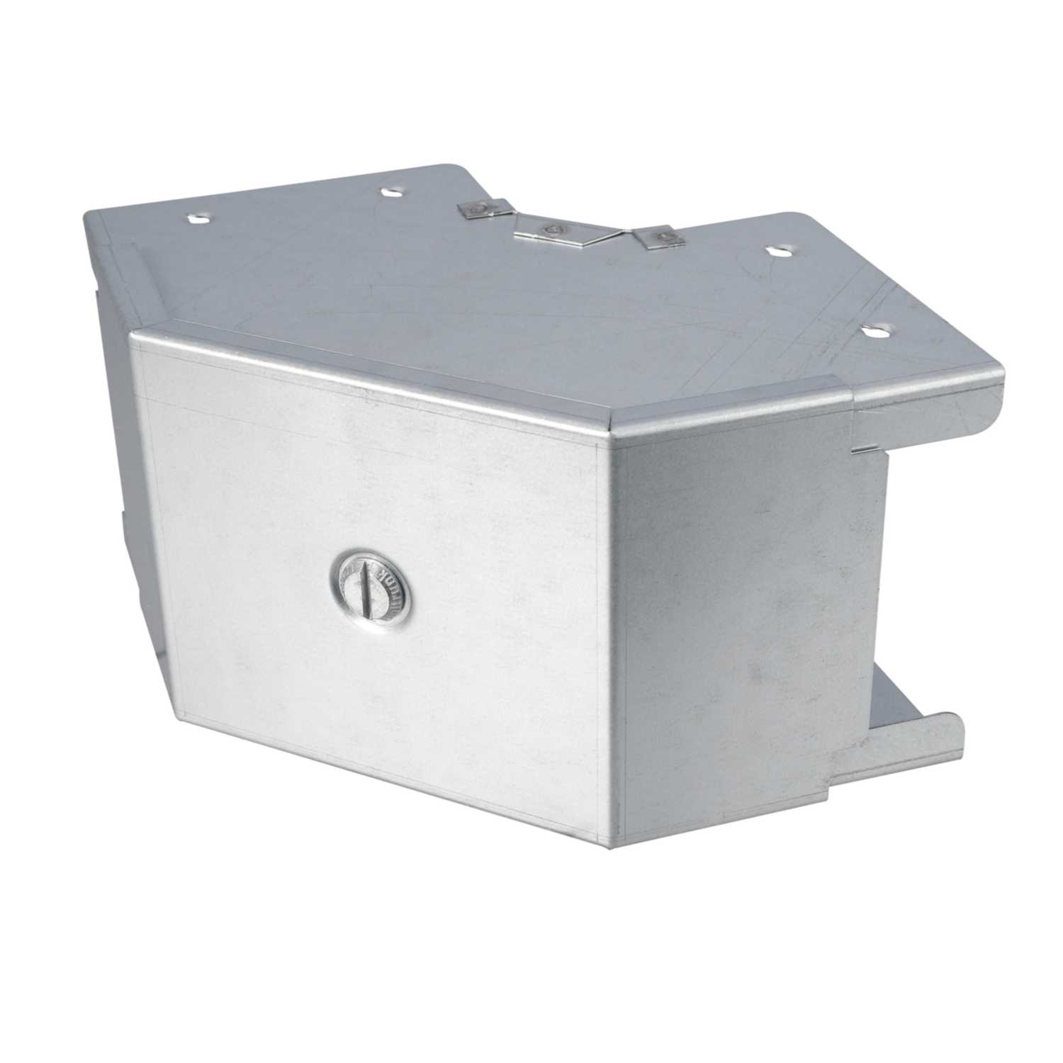 Unitrunk IP4X 100mm x 100mm 90° Outside Lid Bend for Trunking (Sold in ...