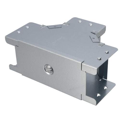 Unitrunk IP4X 75mm x 75mm Gusset Tee Outside Lid for Steel Trunking (Sold in 1's) (GOT33) | CEF