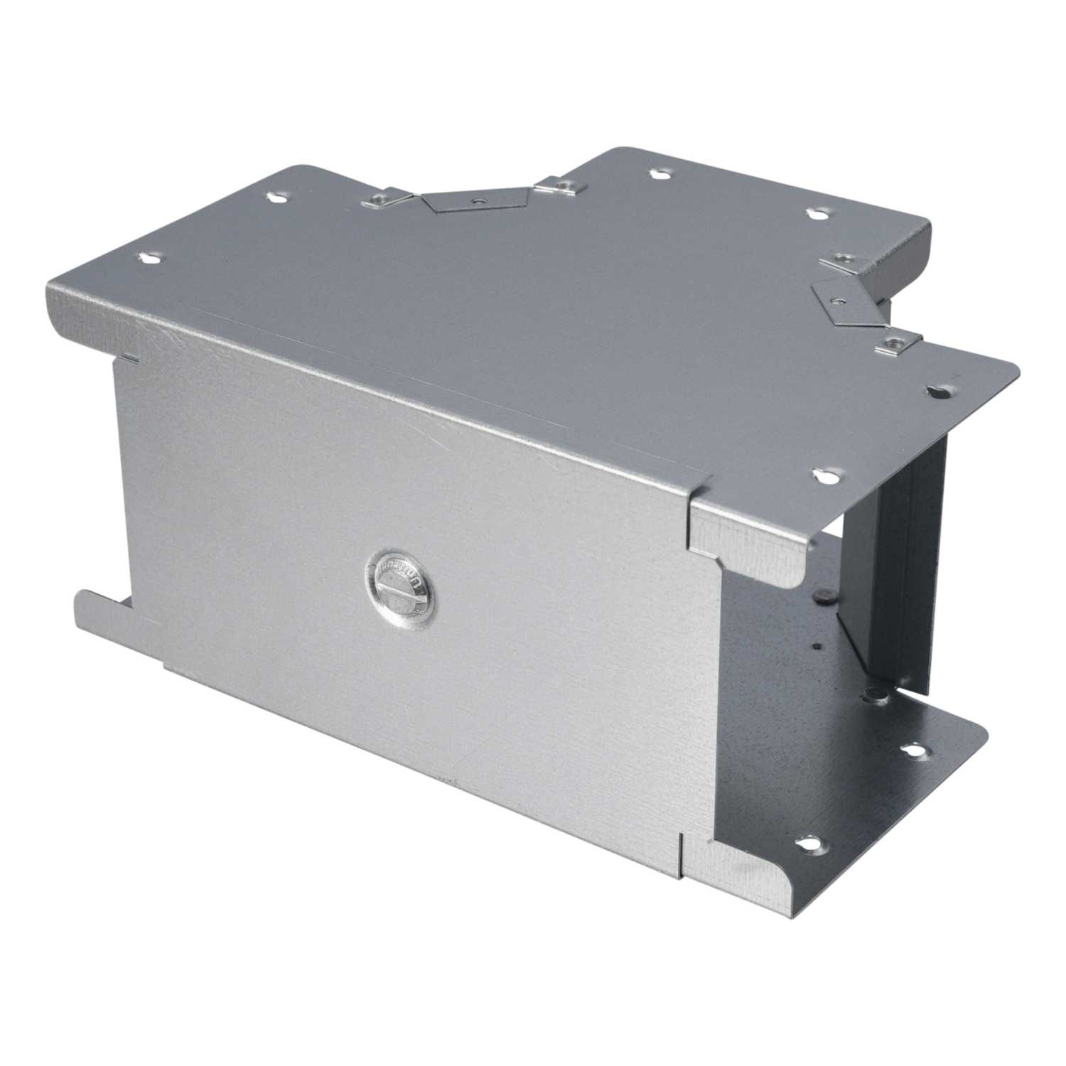 Unitrunk IP4X 100mm x 100mm Gusset Tee Outside Lid For Steel Trunking ...